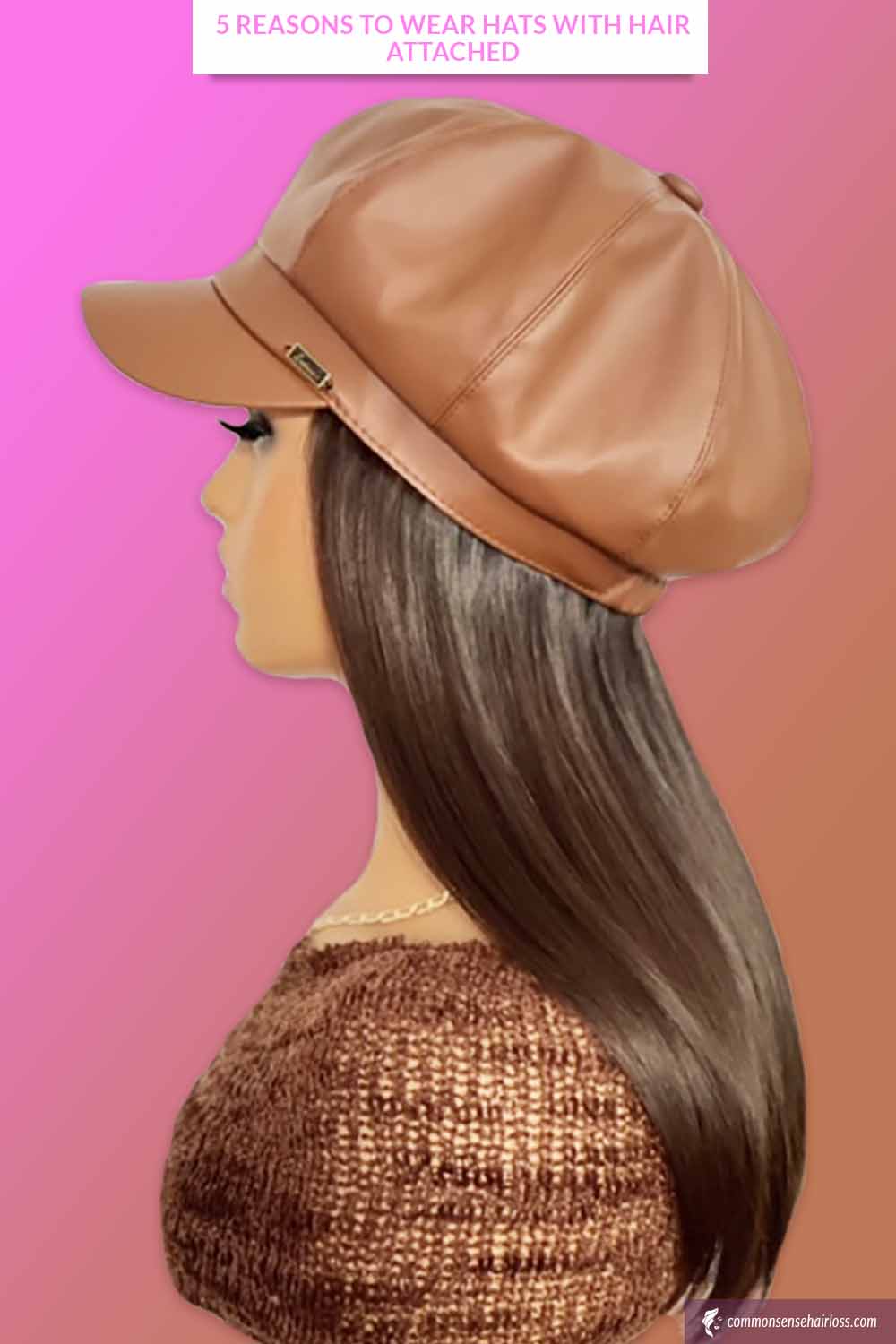 5 Reasons To Wear Hats With Hair Attached | Uptown New York Style